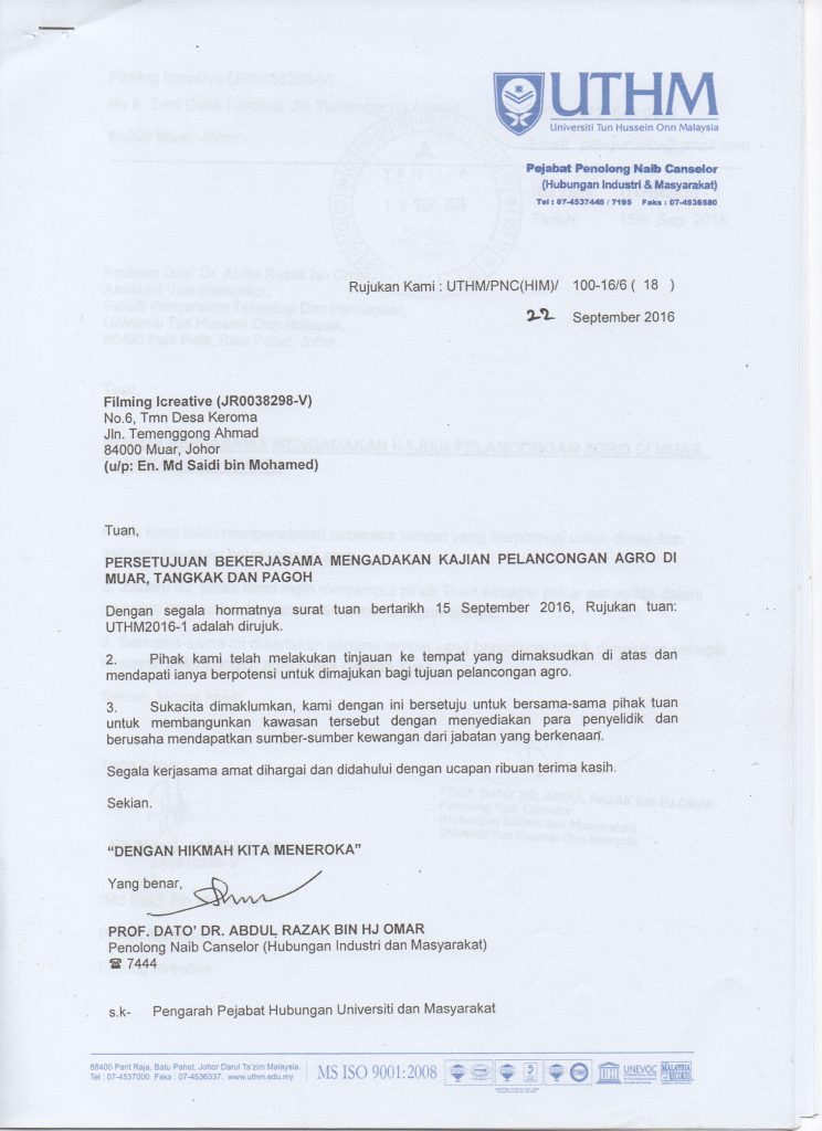 Universiti Tun Hussein Onn Malaysia (UTHM) | THE DISCOVERY OF NEW ...